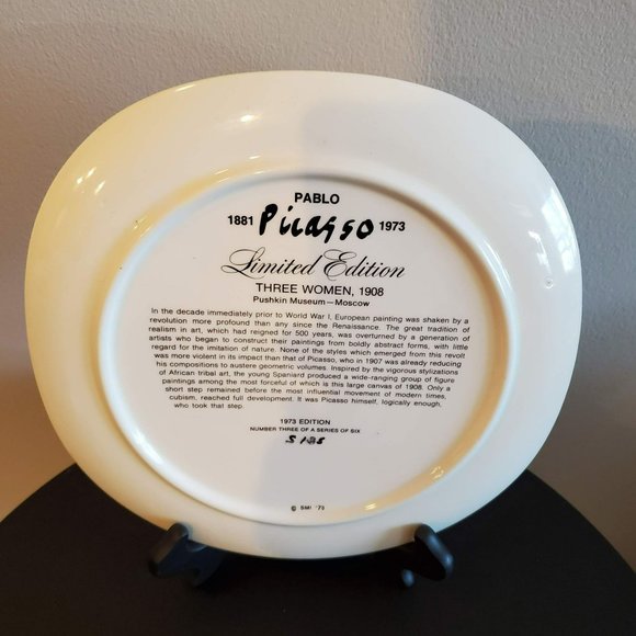 Picasso | Accents | Picasso Collector Plate 973 Limited Edition Three ...